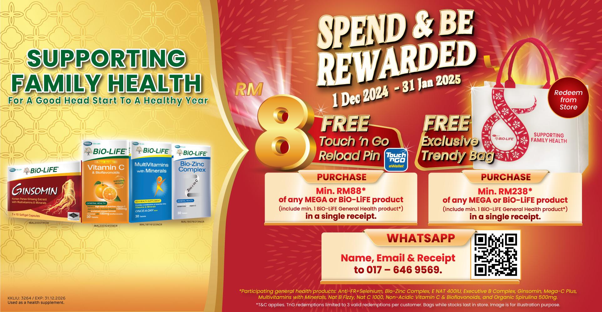 BiO-LiFE 2025 CHINESE NEW YEAR CAMPAIGN - BiO-LiFE